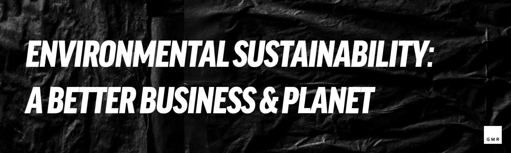 Environmental Sustainability: A Better Business & Planet